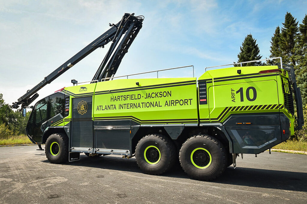 The PANTHER in Atlanta: Rosenbauer’s ARFF flagship safeguards the USA’s ...